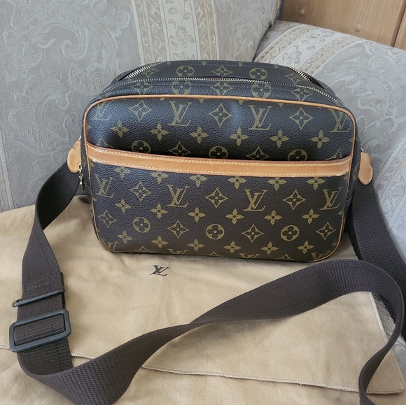 Louis Vuitton | Bags | Authentic Vintage Louis Vuitton Reporter In ...